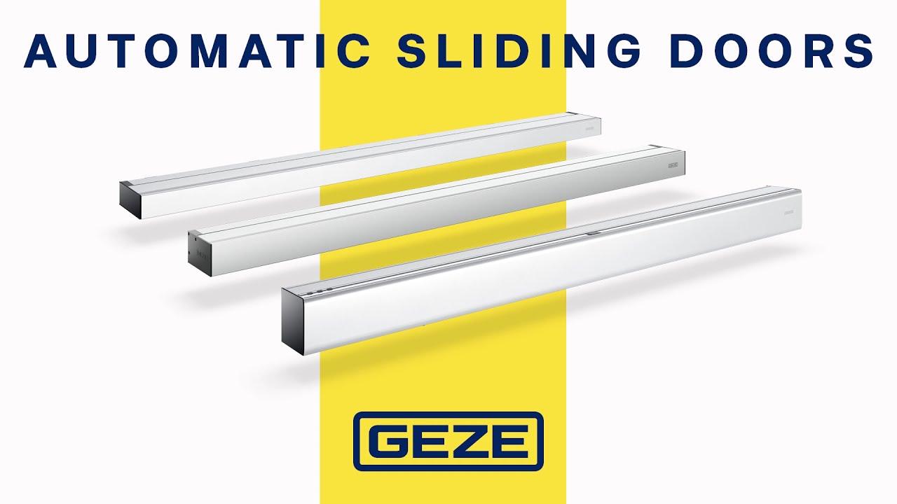 Find the right automatic sliding door for your needs | GEZE